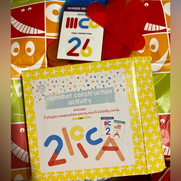 Target | Toys | New Alphabet 27 Plastic Pieces Construction Activity ...